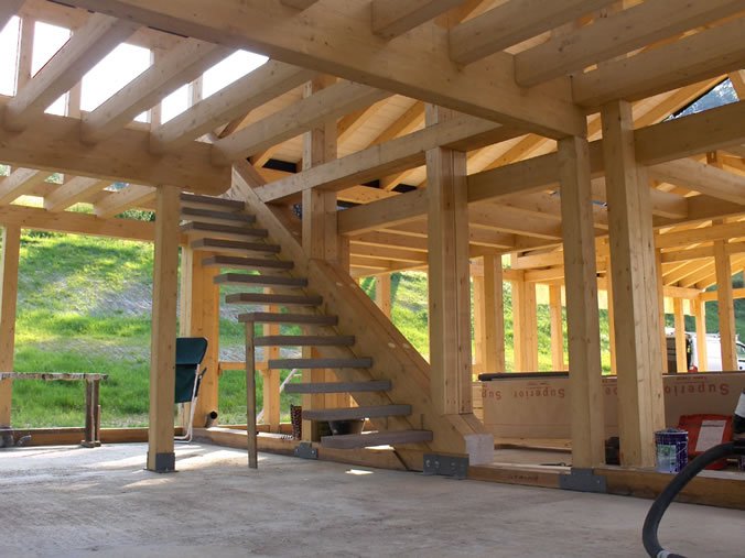 Casa in legno SISTEMA TELAIO By GALLOPPINI LEGNAMI