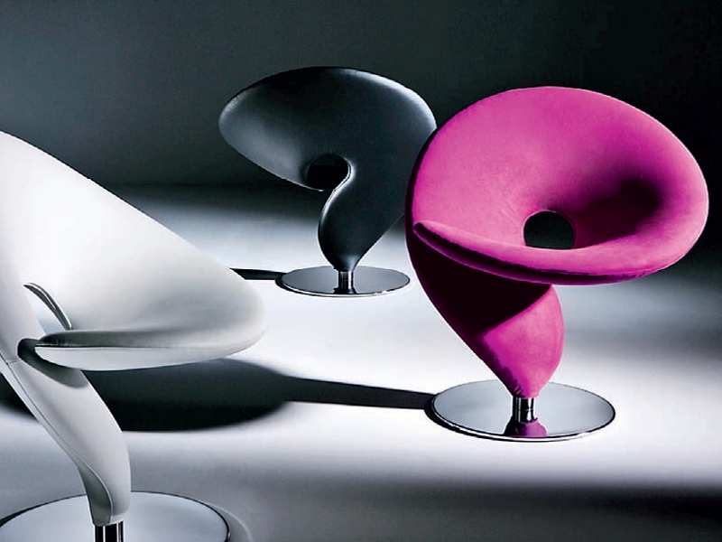 QUESTION MARK | Swivel easy chair By Tonon design Stefan Heiliger