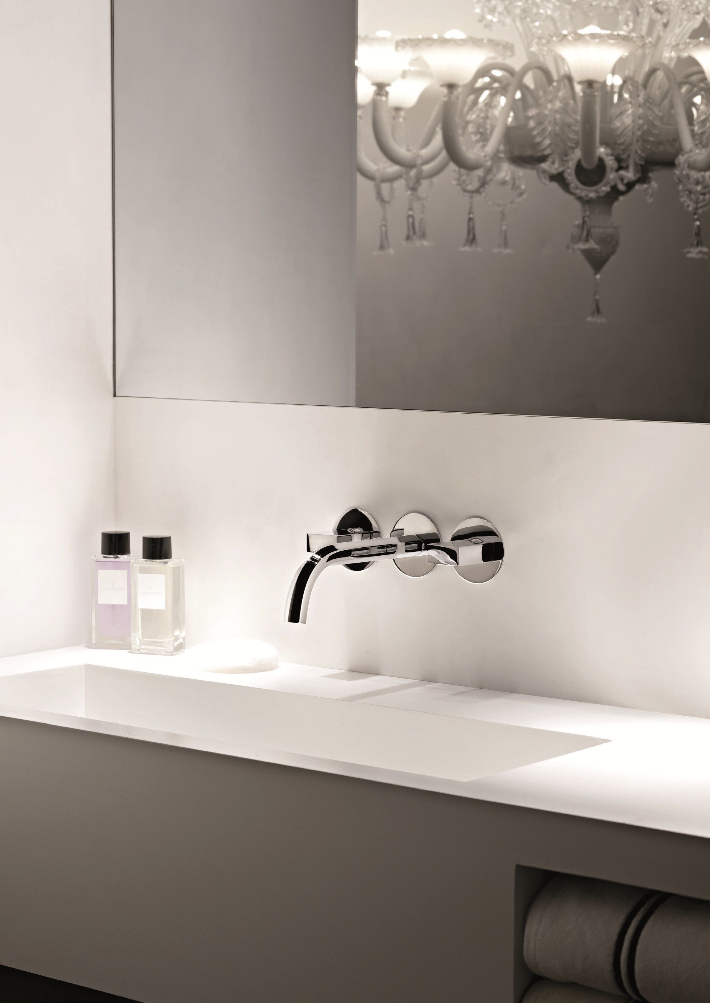 VENEZIA 3 hole wall-mounted washbasin tap By Fantini Rubinetti