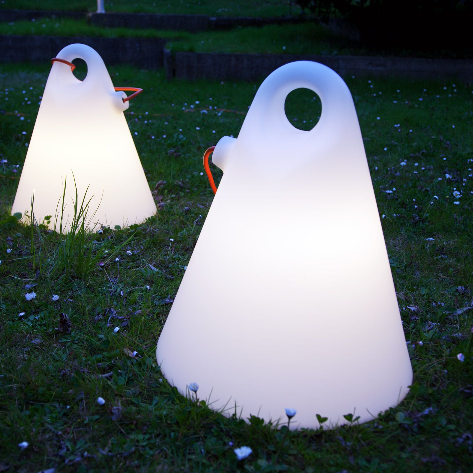 LED polyethylene pendant lamp TRILLY By Martinelli Luce design Emiliana ...