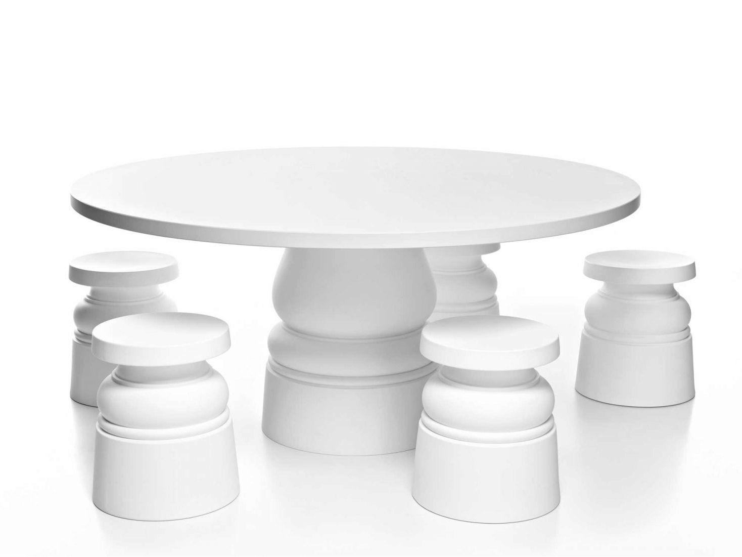 Round table CONTAINER NEW ANTIQUES 7156 By moooi design Marcel Wanders
