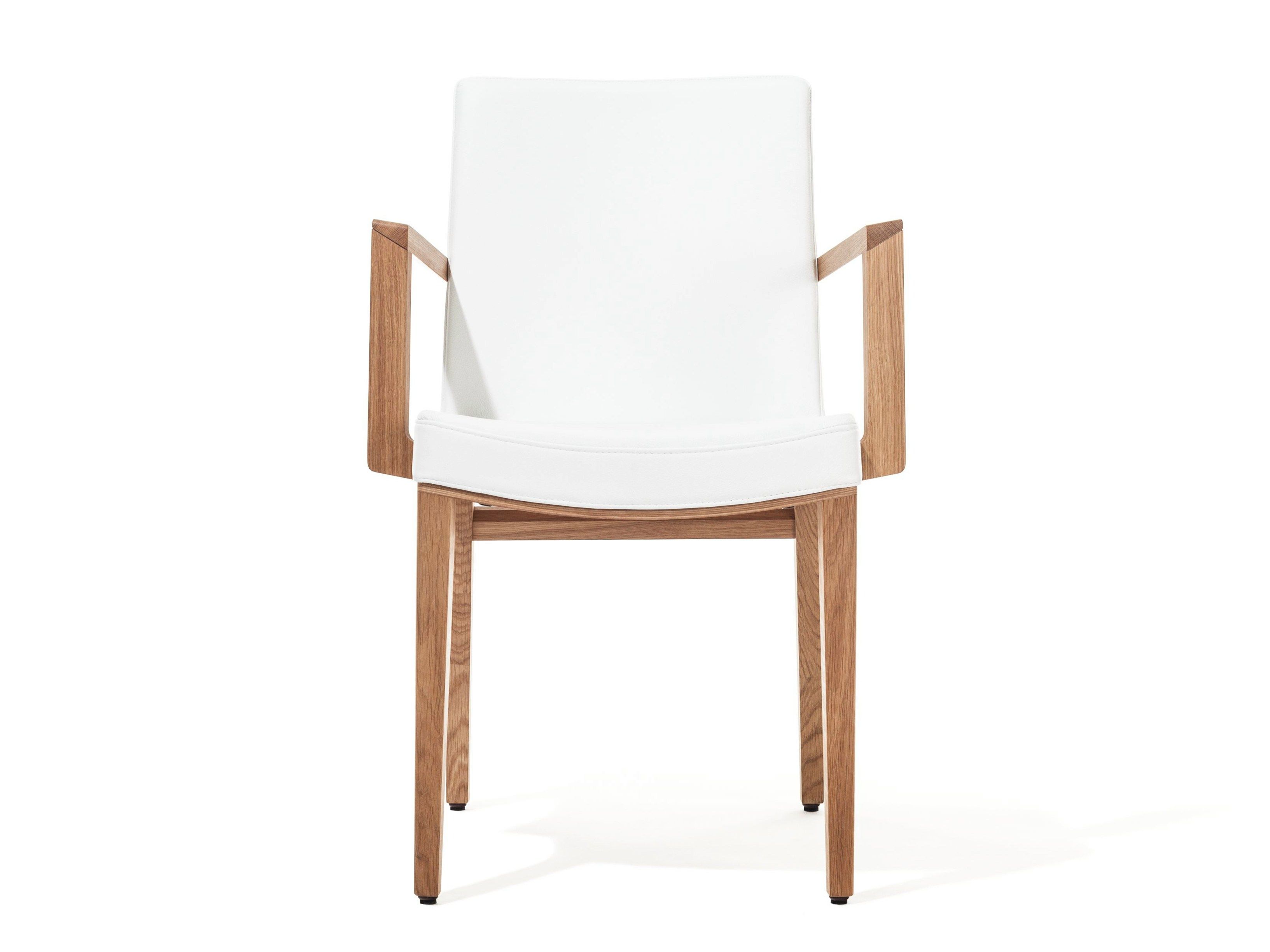 MORITZ | Chair with armrests Upholstered chair with armrests By TON ...