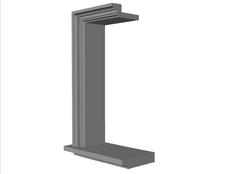 CEMENT Cement door jamb / arched doorway By BACCARO I CEMENTISTI