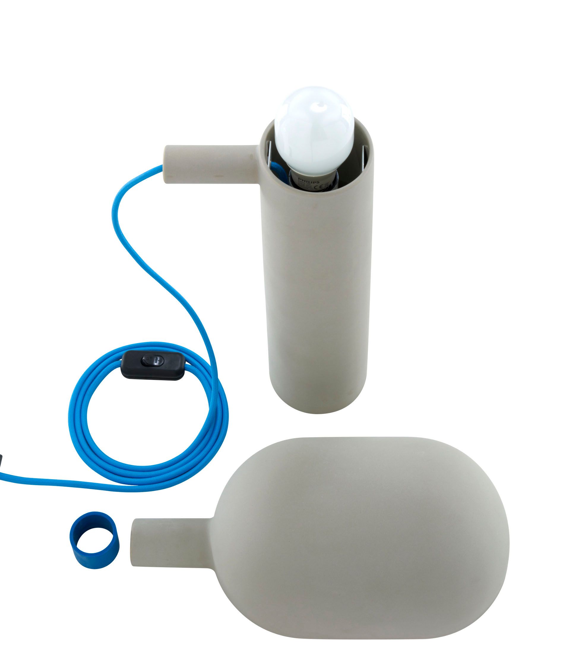 Ceramic table lamp CONTAINER BY By Ligne Roset design Benjamin Hubert