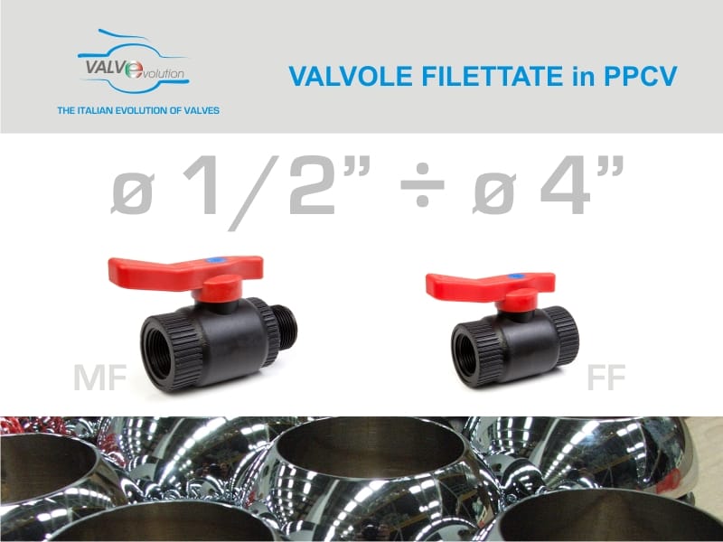 Valve, sluice, sluice gate for system VALVEVOLUTION By PLASTICA ALFA