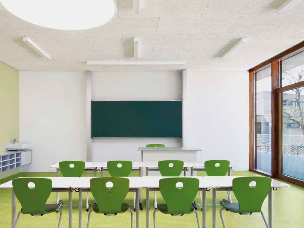 HERADESIGN® Macro Acoustic wood wool ceiling panels By Knauf Ceiling ...