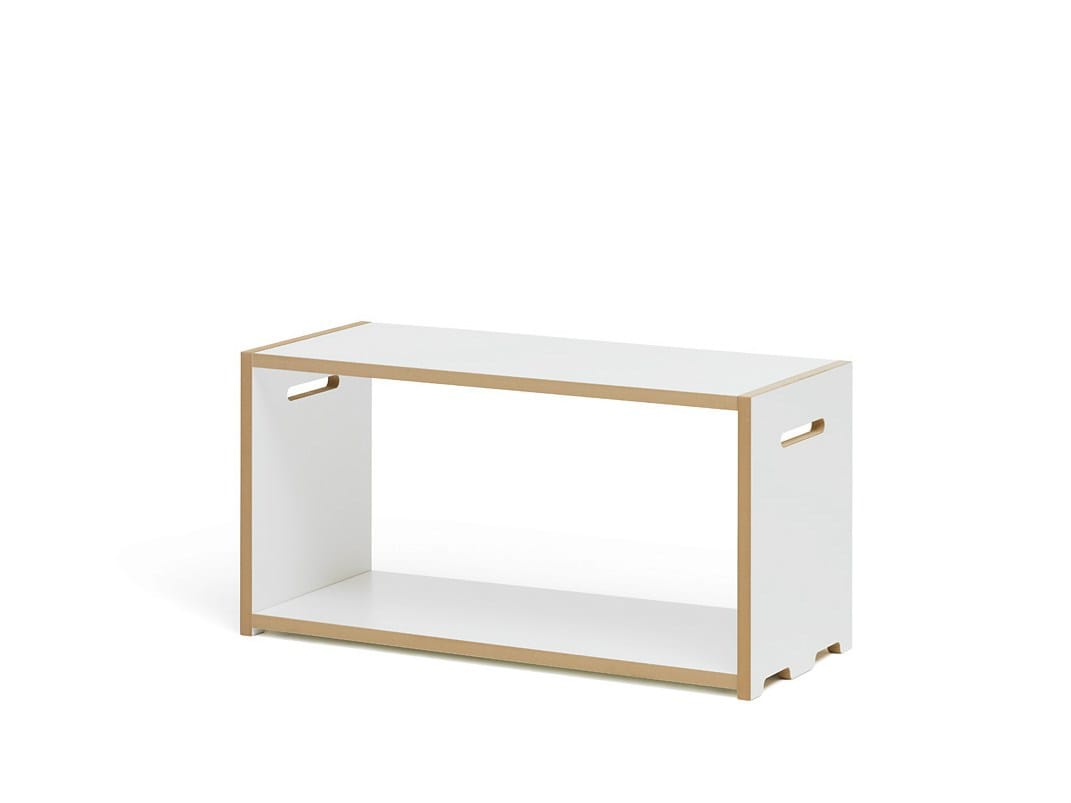 HOCHSTAPLER | Shelving unit Freestanding modular MDF shelving unit By ...