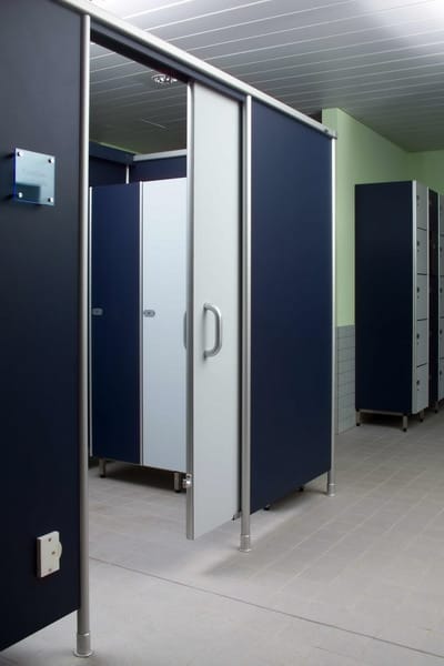 HPL toilet partition VK13 By ERWIL