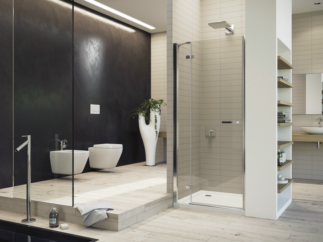 Crystal shower cabin GALLERY 3000 By Duka