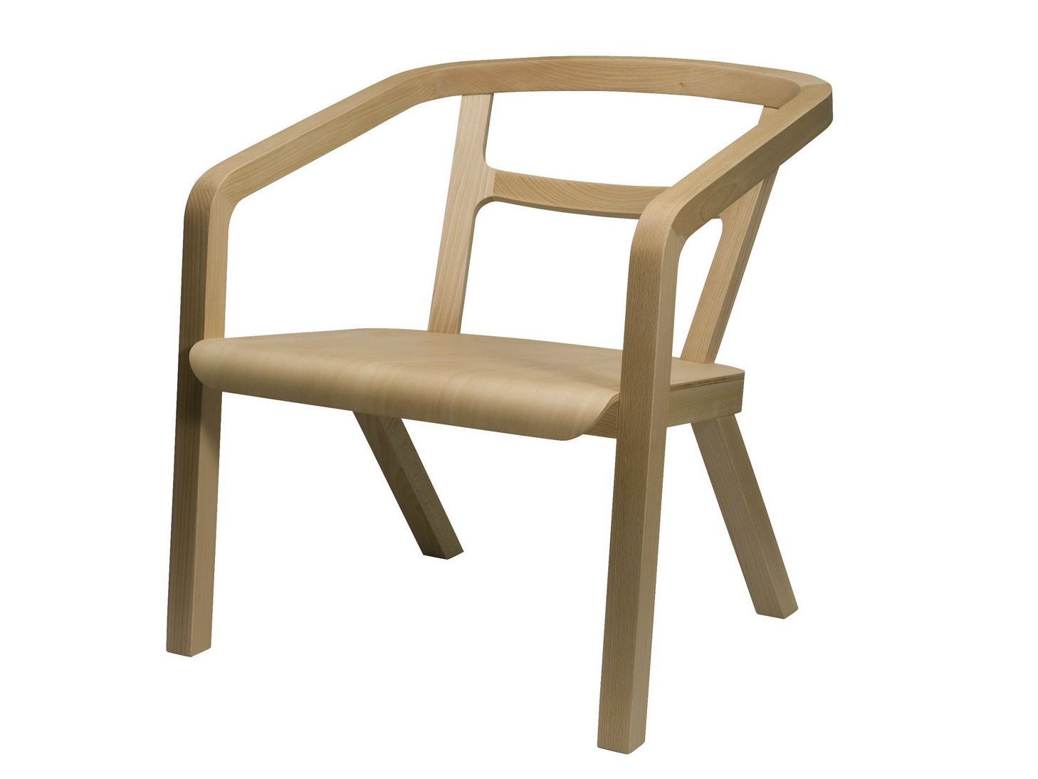 CHAISE EN BOIS AVEC ACCOUDOIRS ENO BY COVO | DESIGN MIKKO LAAKKONEN