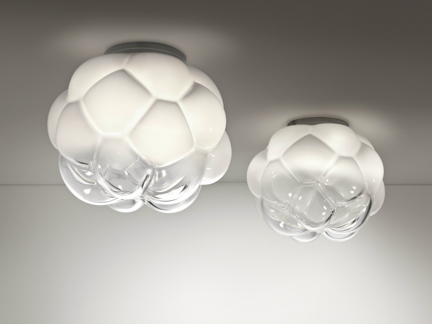 CLOUDY | Ceiling light By Fabbian design Mathieu Lehanneur
