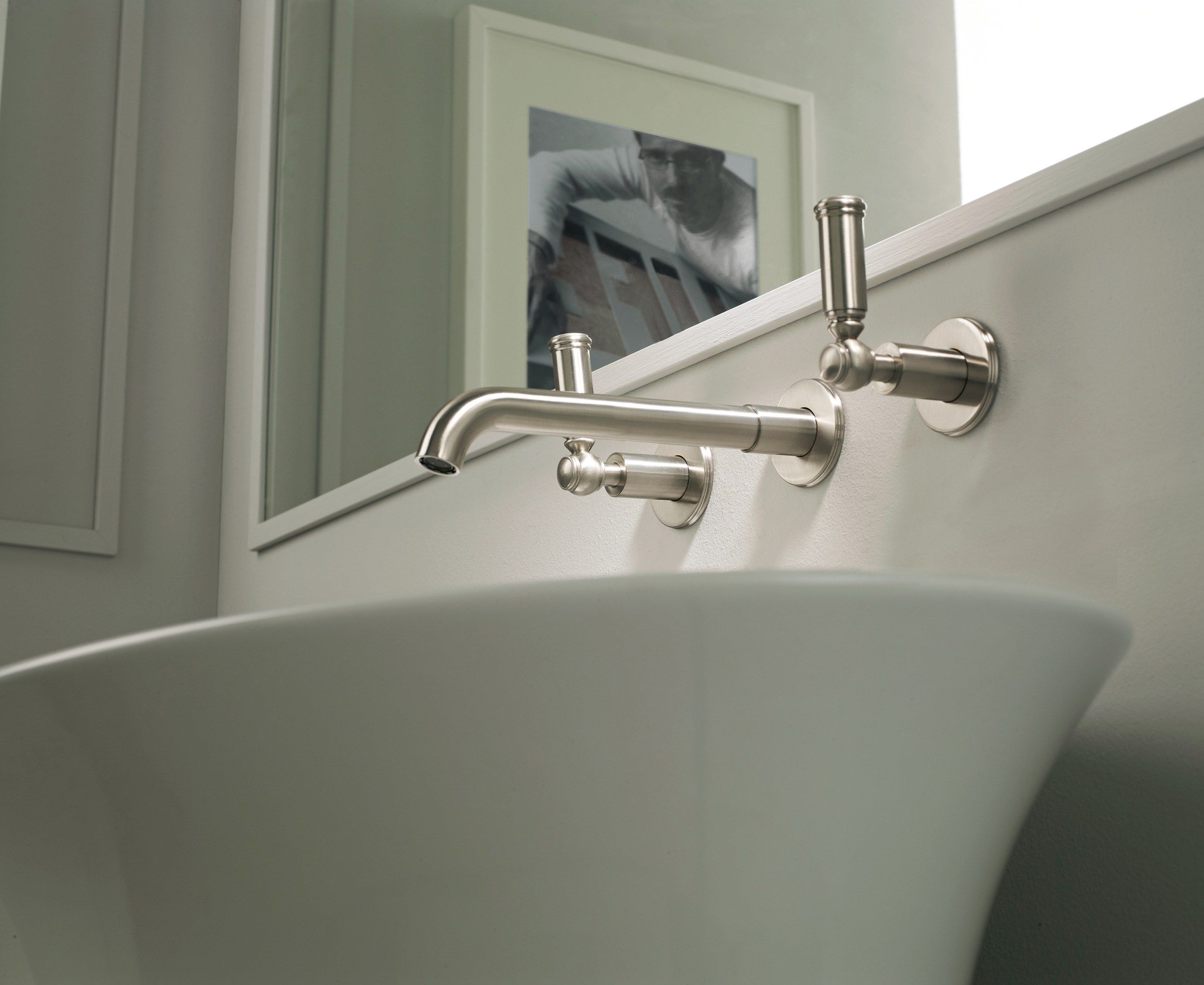 LIBERTY | Wall-mounted washbasin tap By Bossini