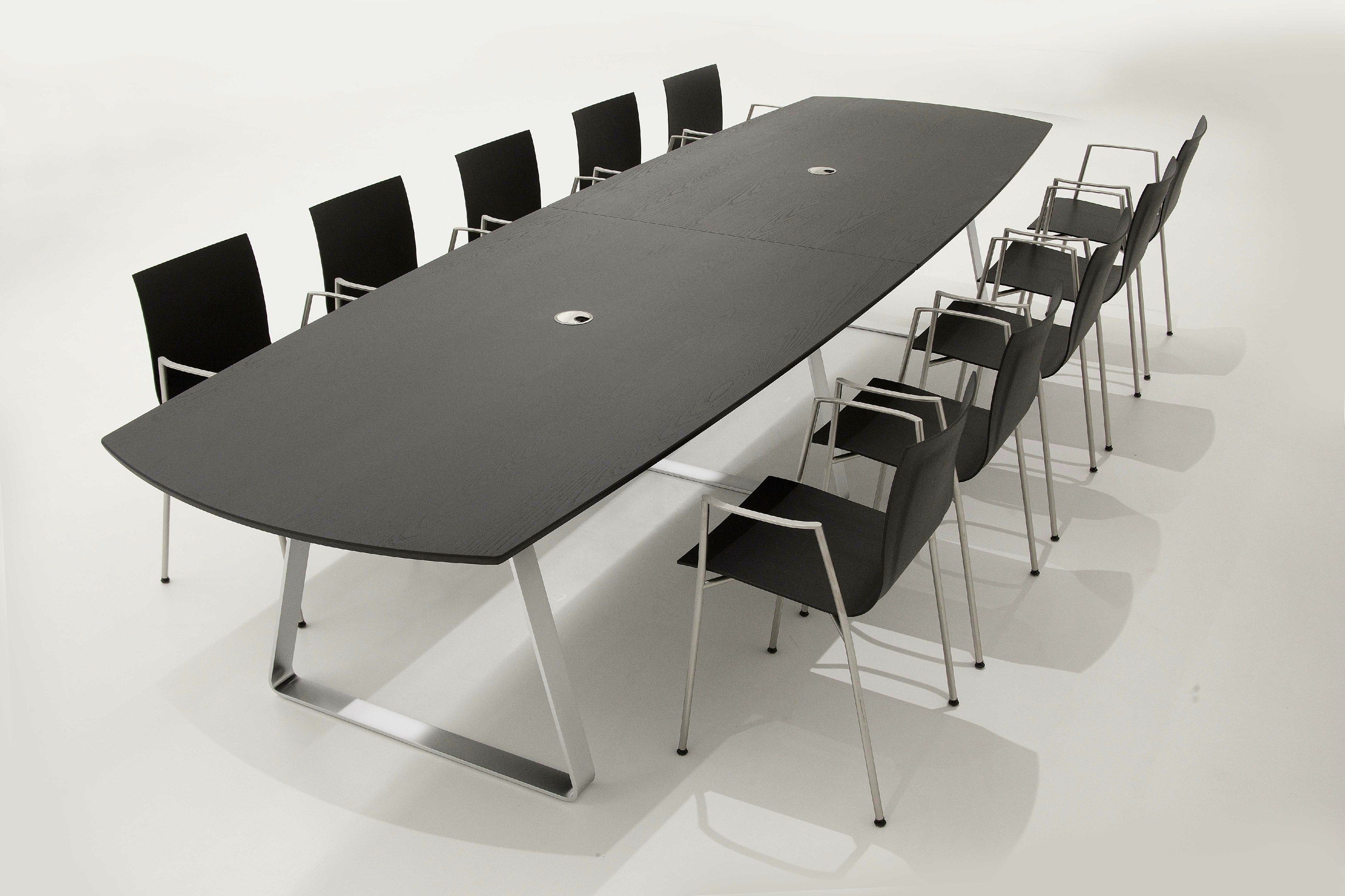Rectangular multi-layer wood meeting table MUTKA By Lapalma design ...