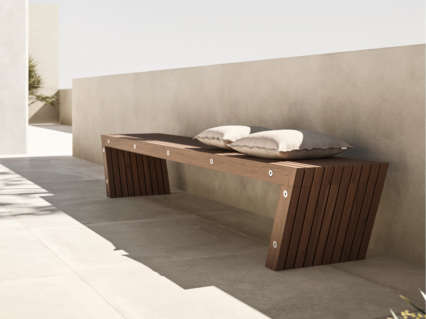 XY | Garden bench By MODULNOVA design Carlo Presotto, Andrea Bassanello