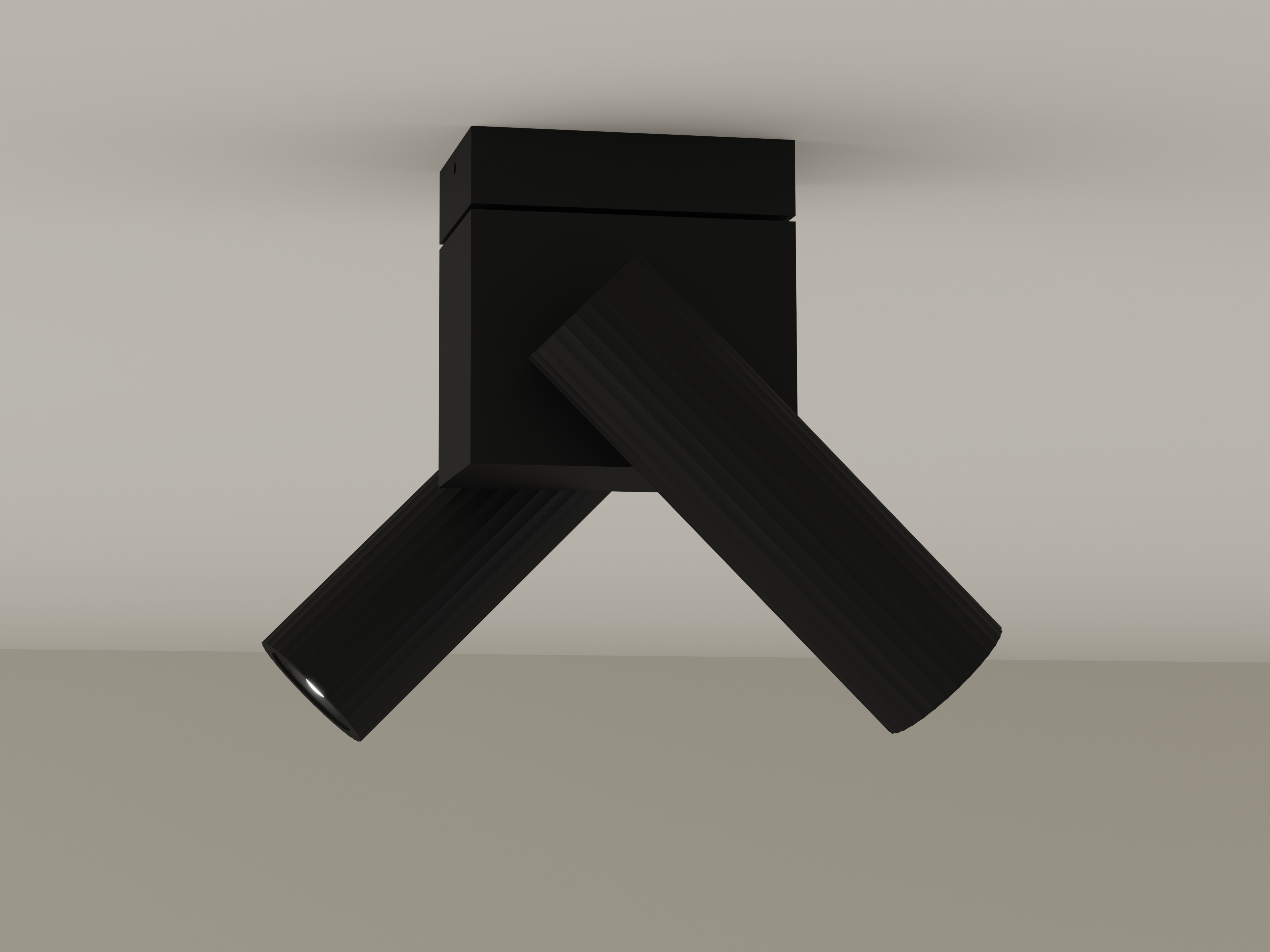 PROLIX DOUBLE | Ceiling lamp LED adjustable ceiling lamp By LedsC4 ...
