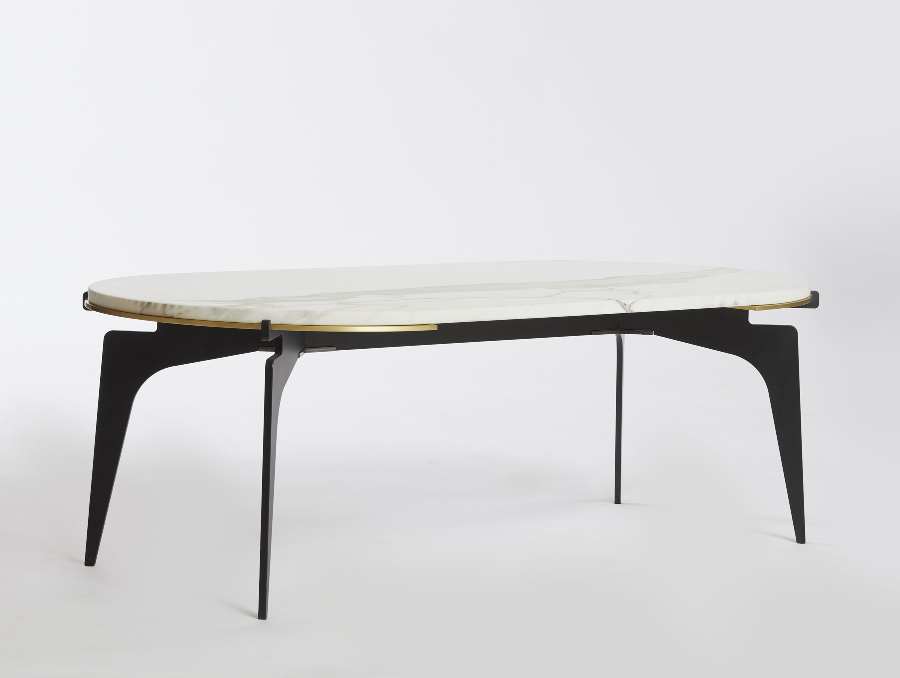 PRONG RACETRACK | Coffee table for living room Prong Collection By ...