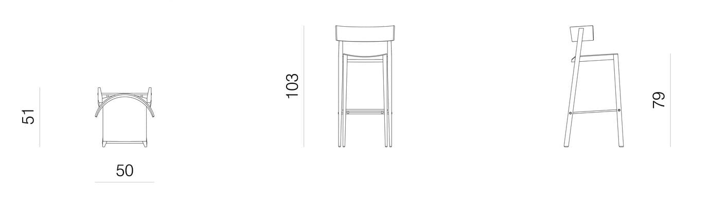 BIK Stool By Prostoria