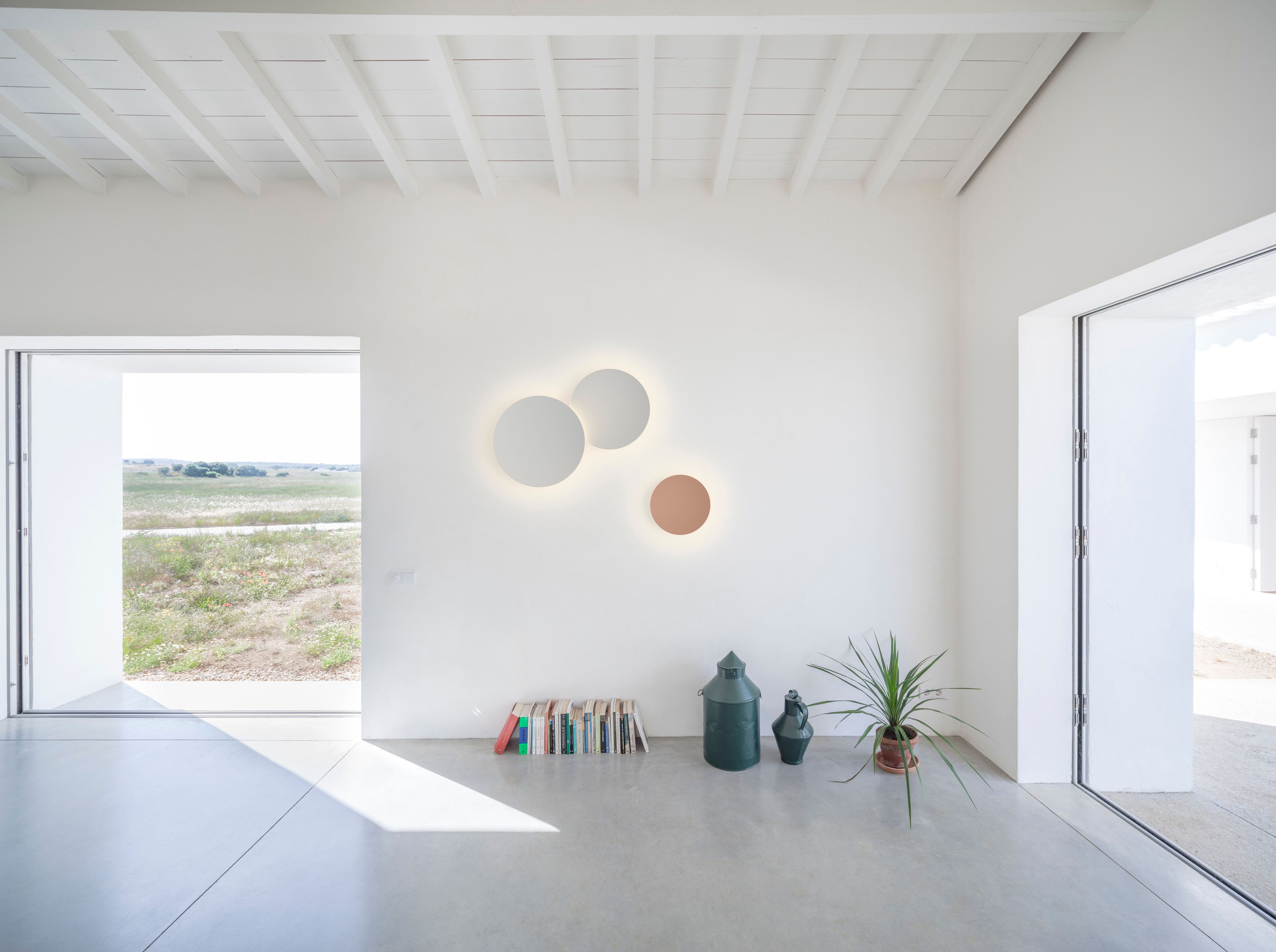 PUCK WALL ART SINGLE Applique a LED By Vibia