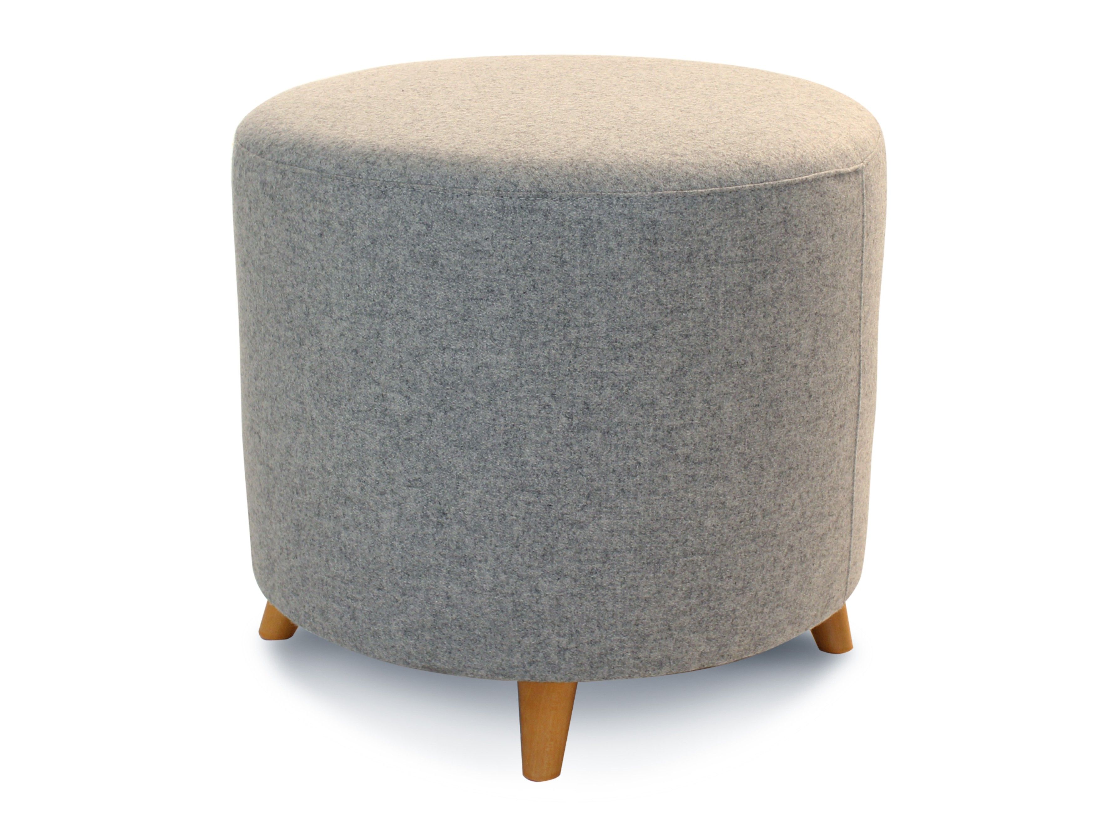 PUF | Round pouf Round fabric pouf for contract By Jes