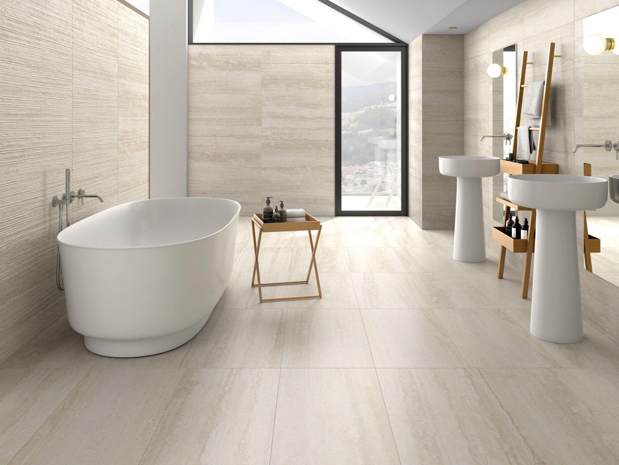 PURE TRAVERTINE Flooring By Aleluia Cerâmicas