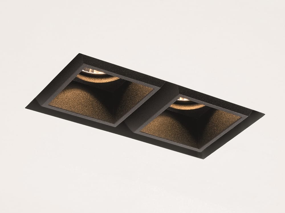 LED multiple recessed spotlight QBINI TRIMLESS SQUARE TAPERED Qbini ...