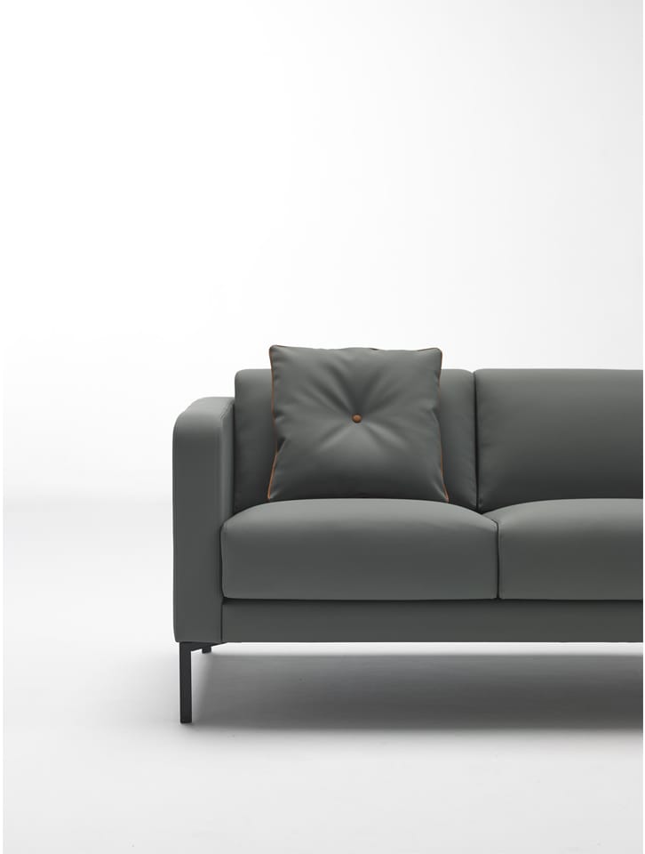 Sofá 2 plazas de tela QUADRAT QS2P Colección Quadrat By Mobboli diseño Lievore Altherr Molina