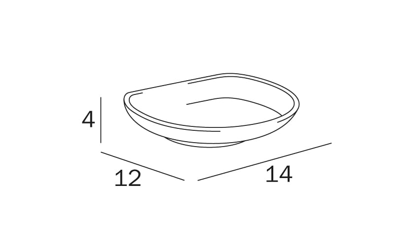 R03110 | Soap dish By INDA®