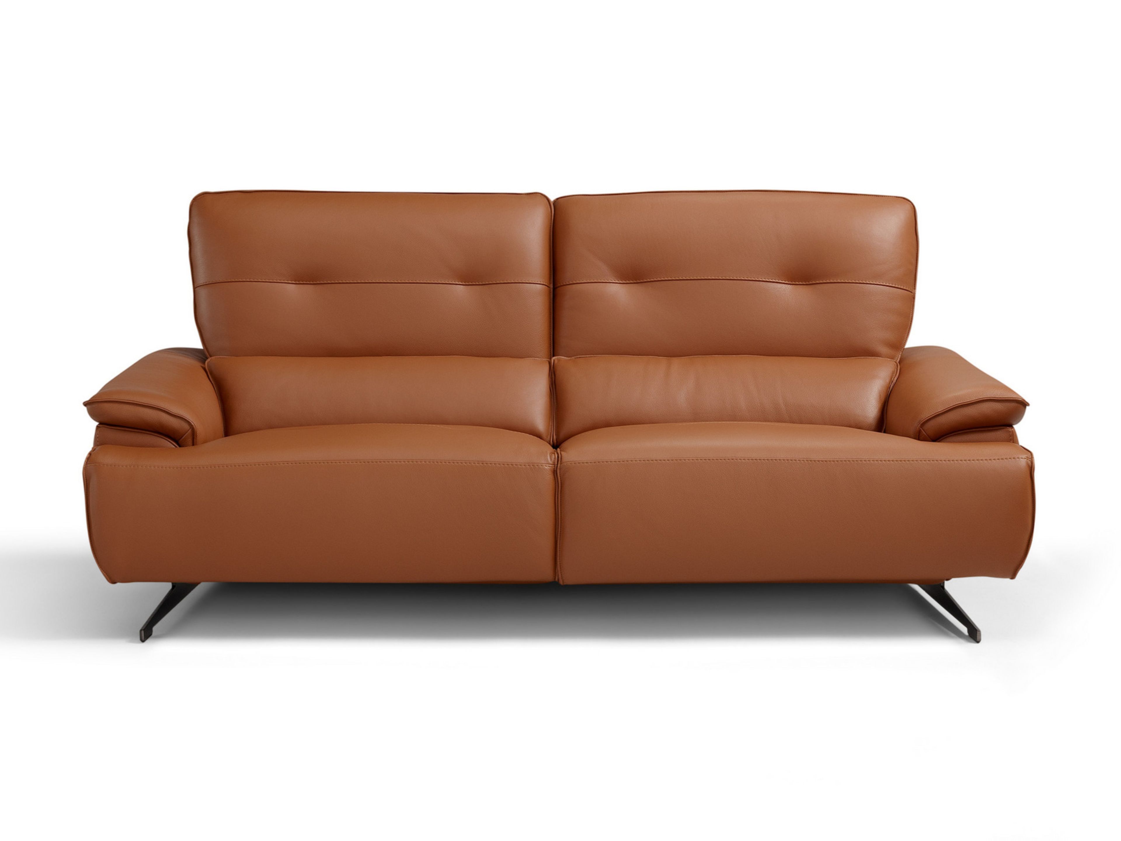 Recliner leather sofa RAFFAELLO By Max Divani