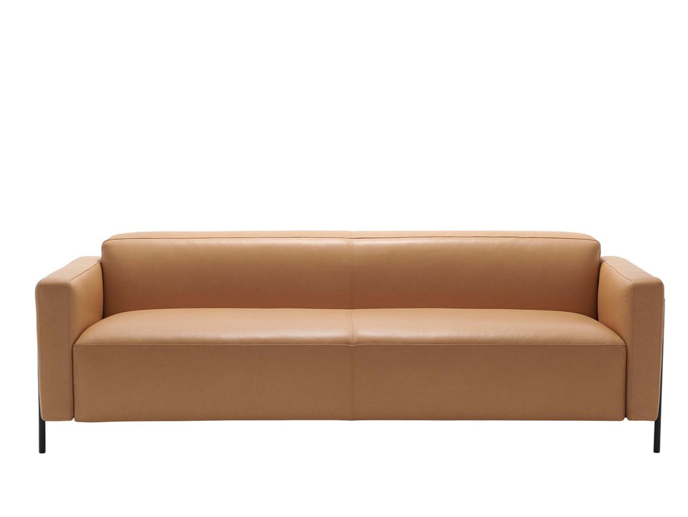 3 seater leather sofa RAP SF1137 Rap Collection By Andreu World design ...