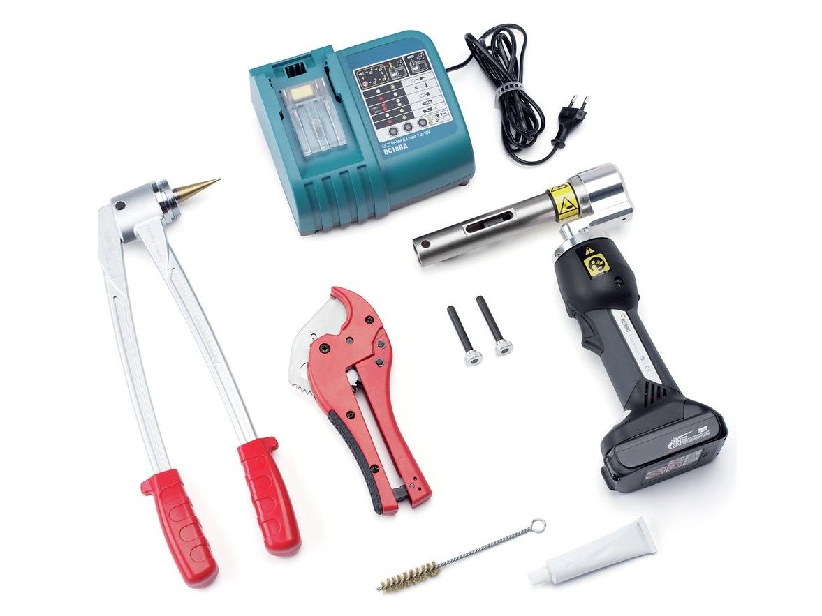 Utensile a compressione con batteria RAUTOOL A-LIGHT2 - REHAU - Edilportale