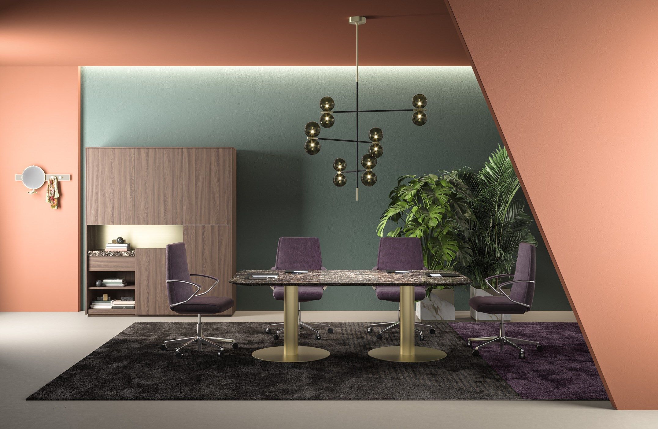 RAY | Rectangular rug By PROF