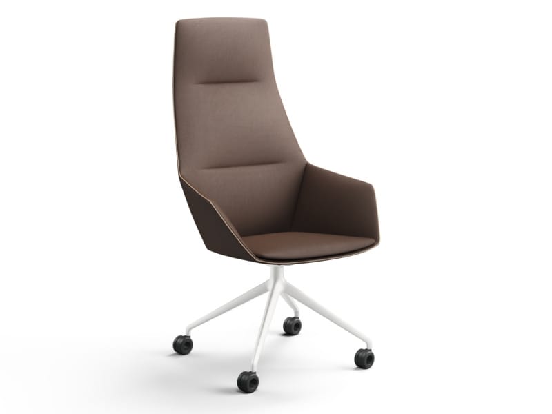 RAY SOFT | Executive chair with castors Ray Collection By Brunner ...