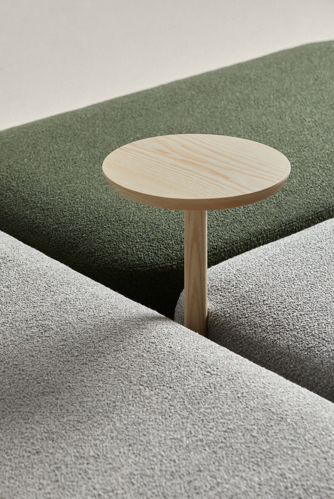 RC WOOD Upholstered fabric bench By Blasco&Vila | design Francesc Rifé