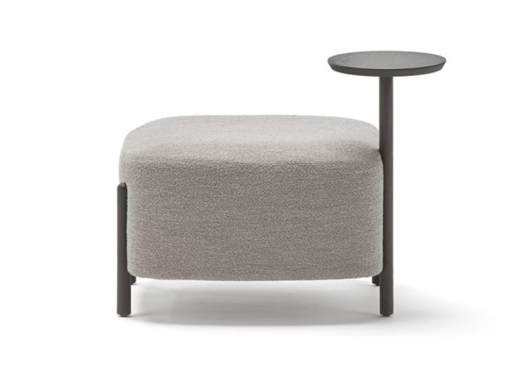 RC WOOD | Upholstered pouf By Blasco&Vila design Francesc Rifé