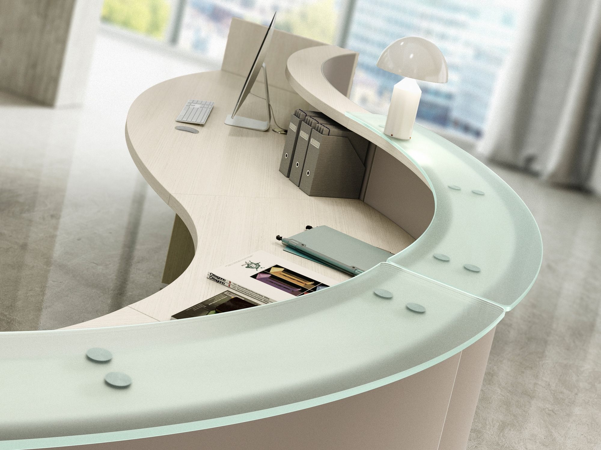 AXIOM | Reception desk By Styloffice