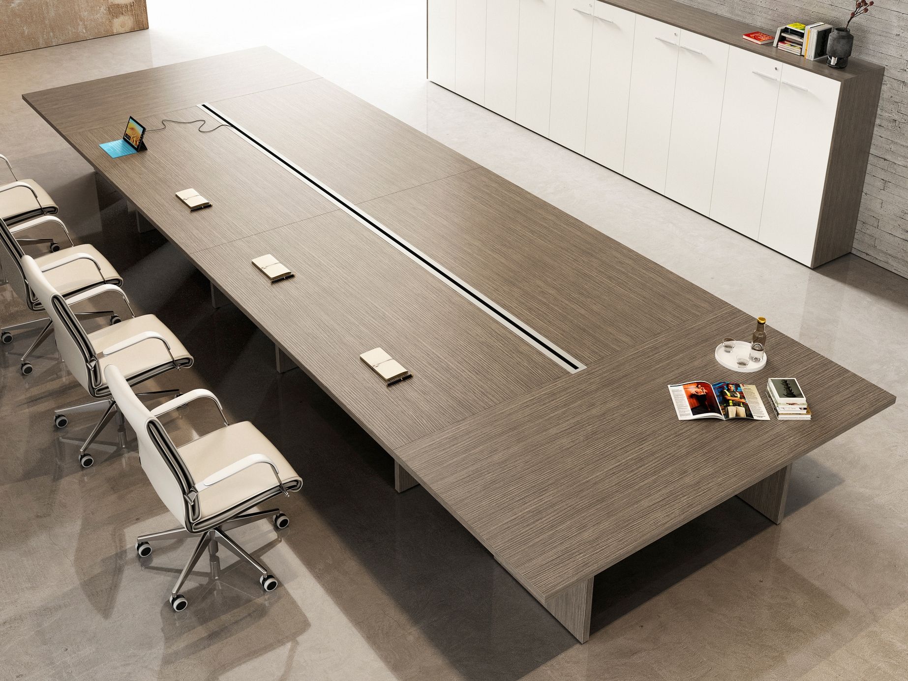 XENO MANAGER | Rectangular meeting table By Styloffice
