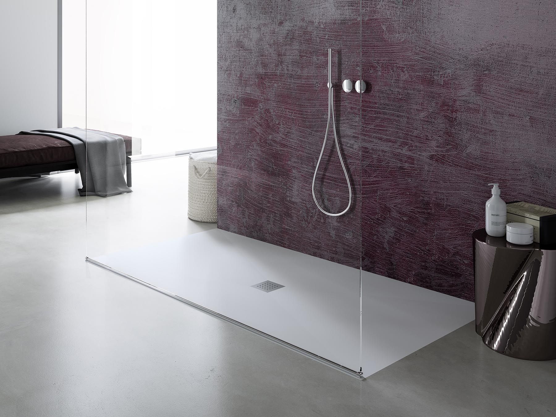 FILO | Rectangular shower tray Filo Collection By Karol