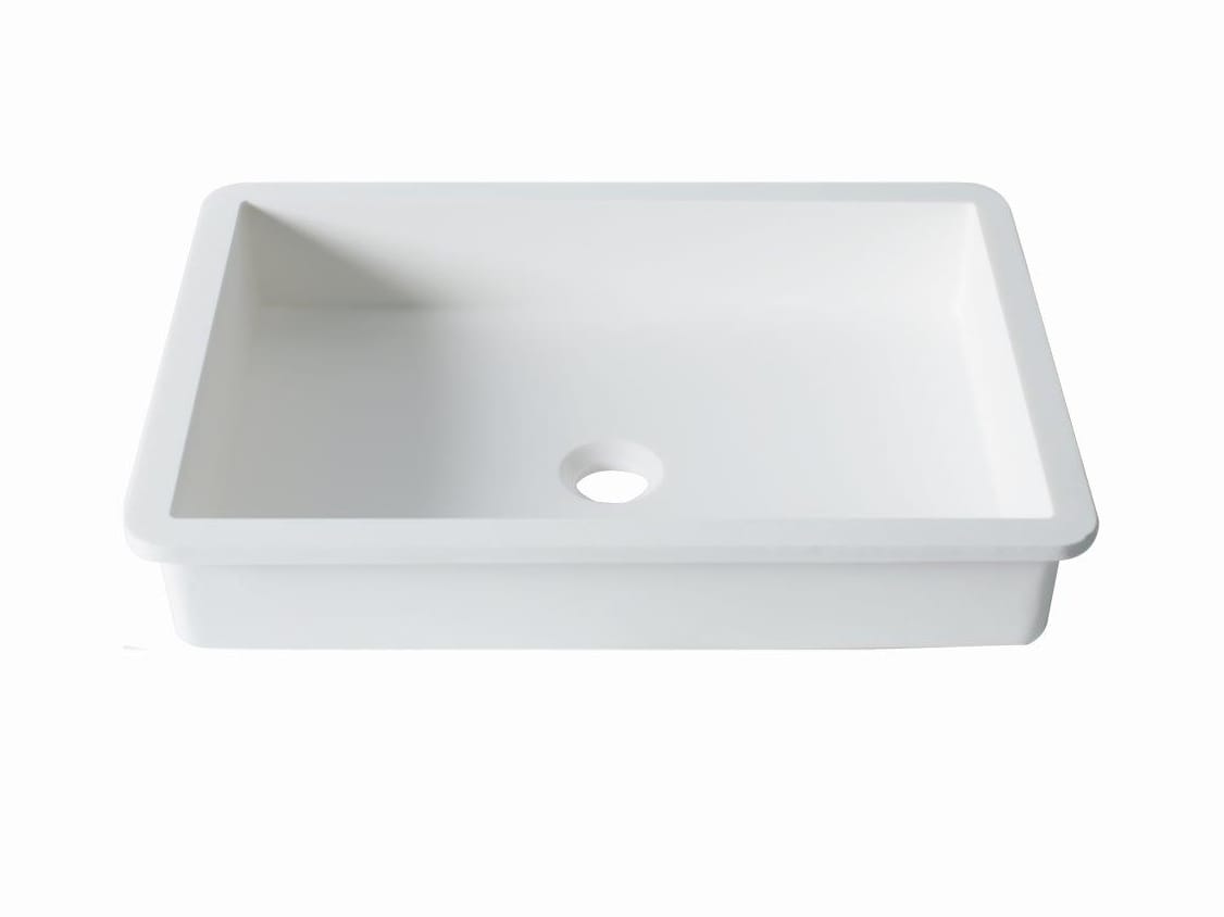 KRION BASIC | Lavabo rettangolare Collezione KRION Basic By Porcelanosa