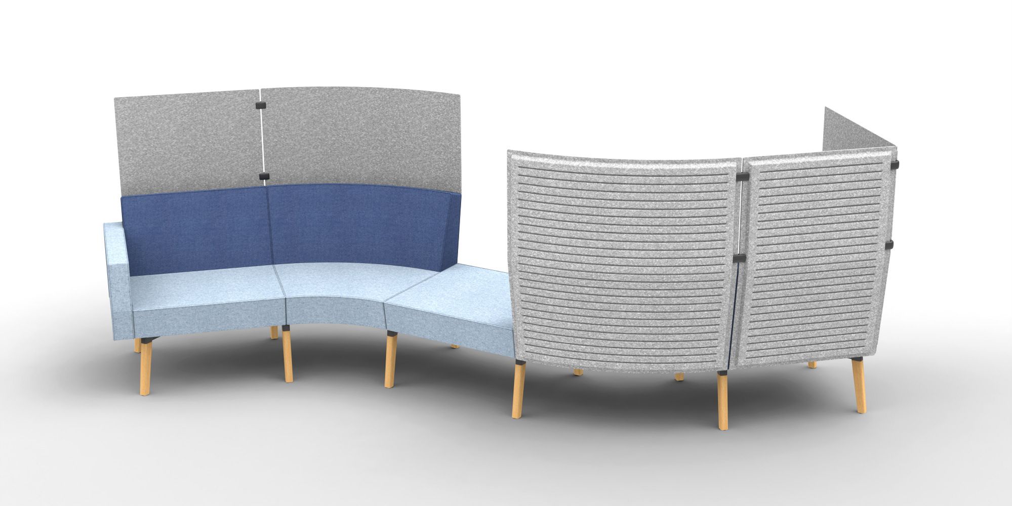 REEFS Modular lounge configuration By Dauphin | design Jessica Engelhardt