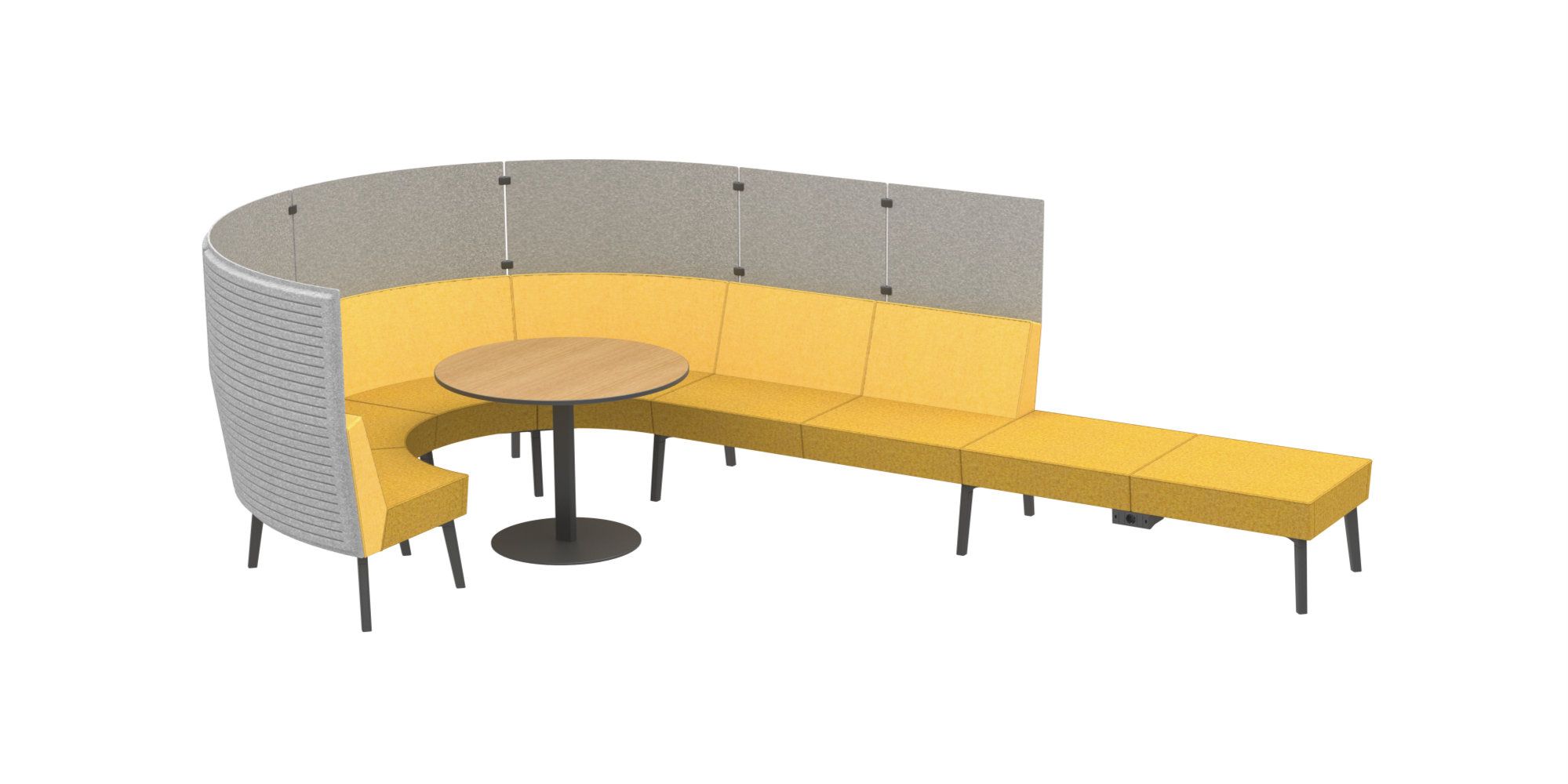 REEFS Modular lounge configuration By Dauphin | design Jessica Engelhardt