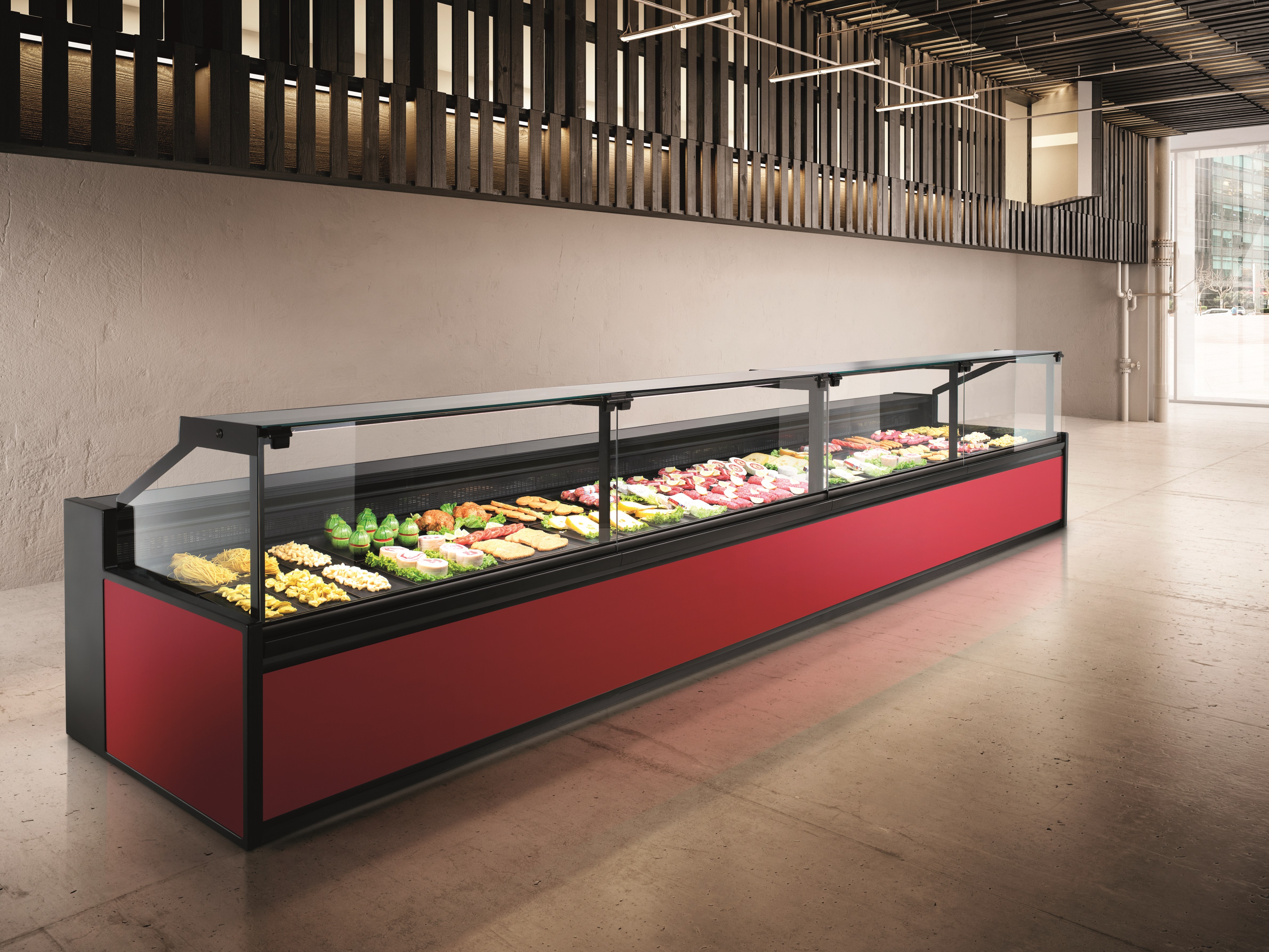 MIRAGE SQUARED Refrigerated display cabinet By Frigomeccanica