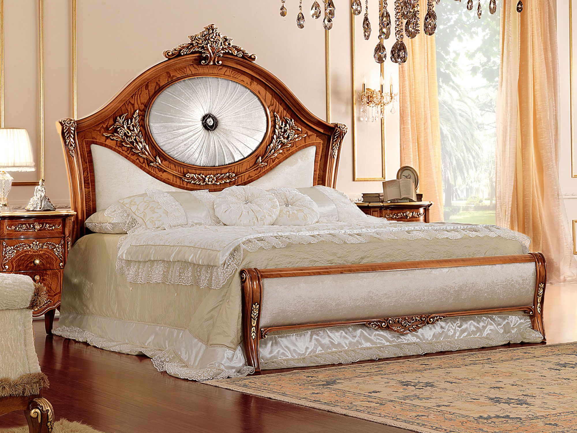 REGGENZA LUXURY | Bed with high headboard Reggenza Luxury Collection By ...