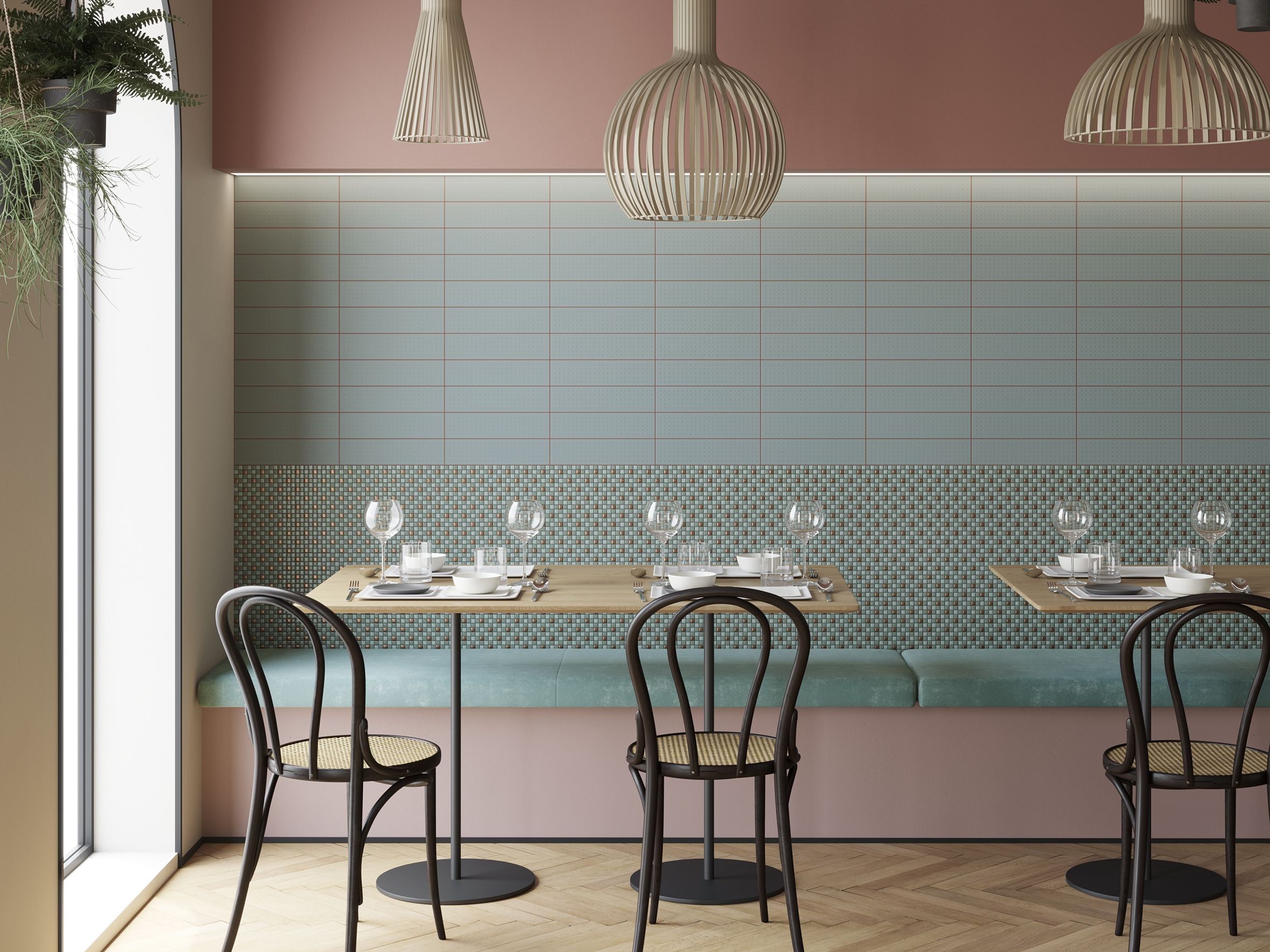 Indoor glazed porcelain stoneware wall tiles REGOLO Altre superfici ...