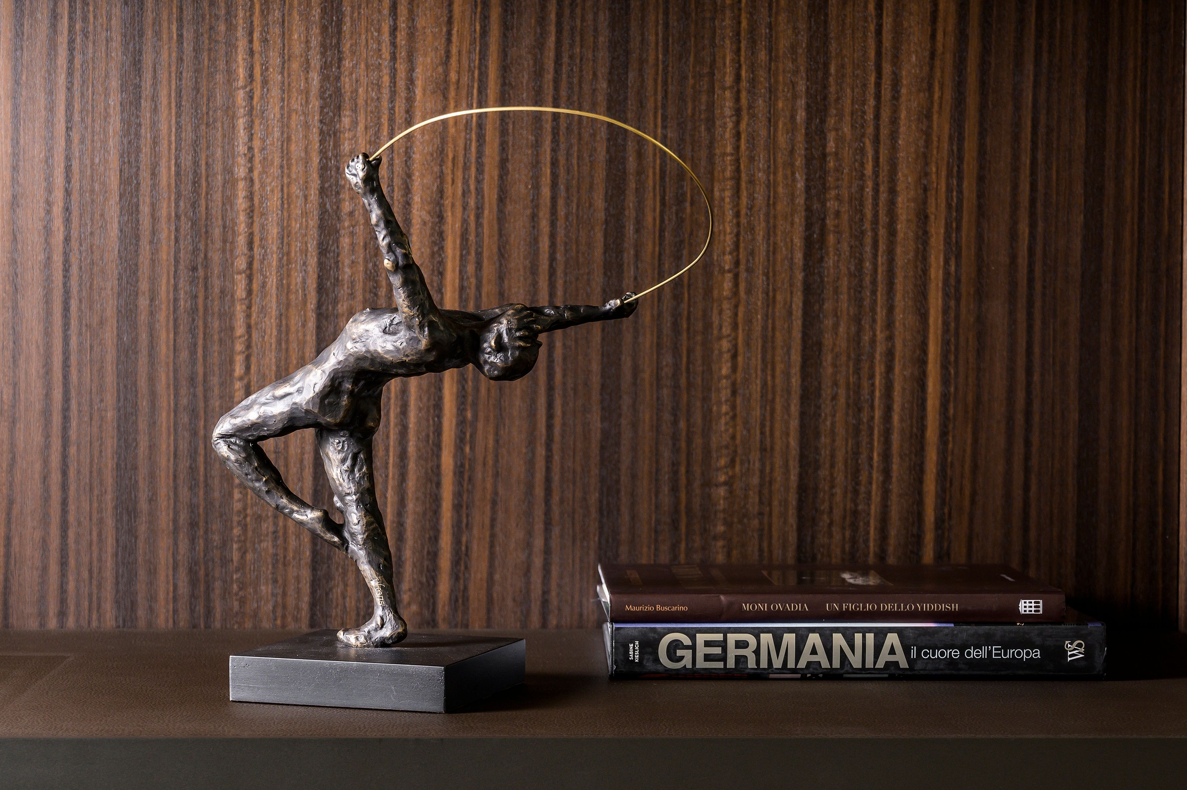 Bronze sculpture RIBBON DANCER Bronze Collection By Gardeco design ...