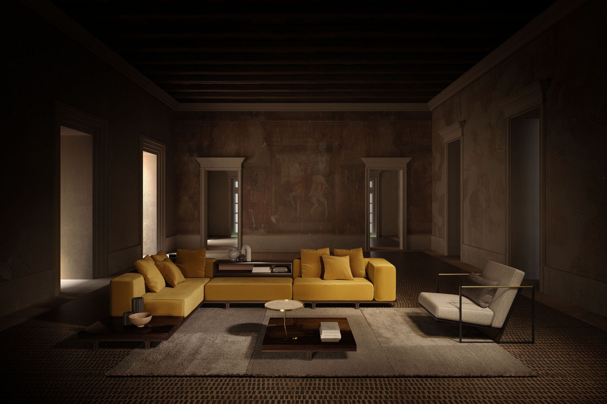 茶几 RICHARD Home系列 By ROSSATO