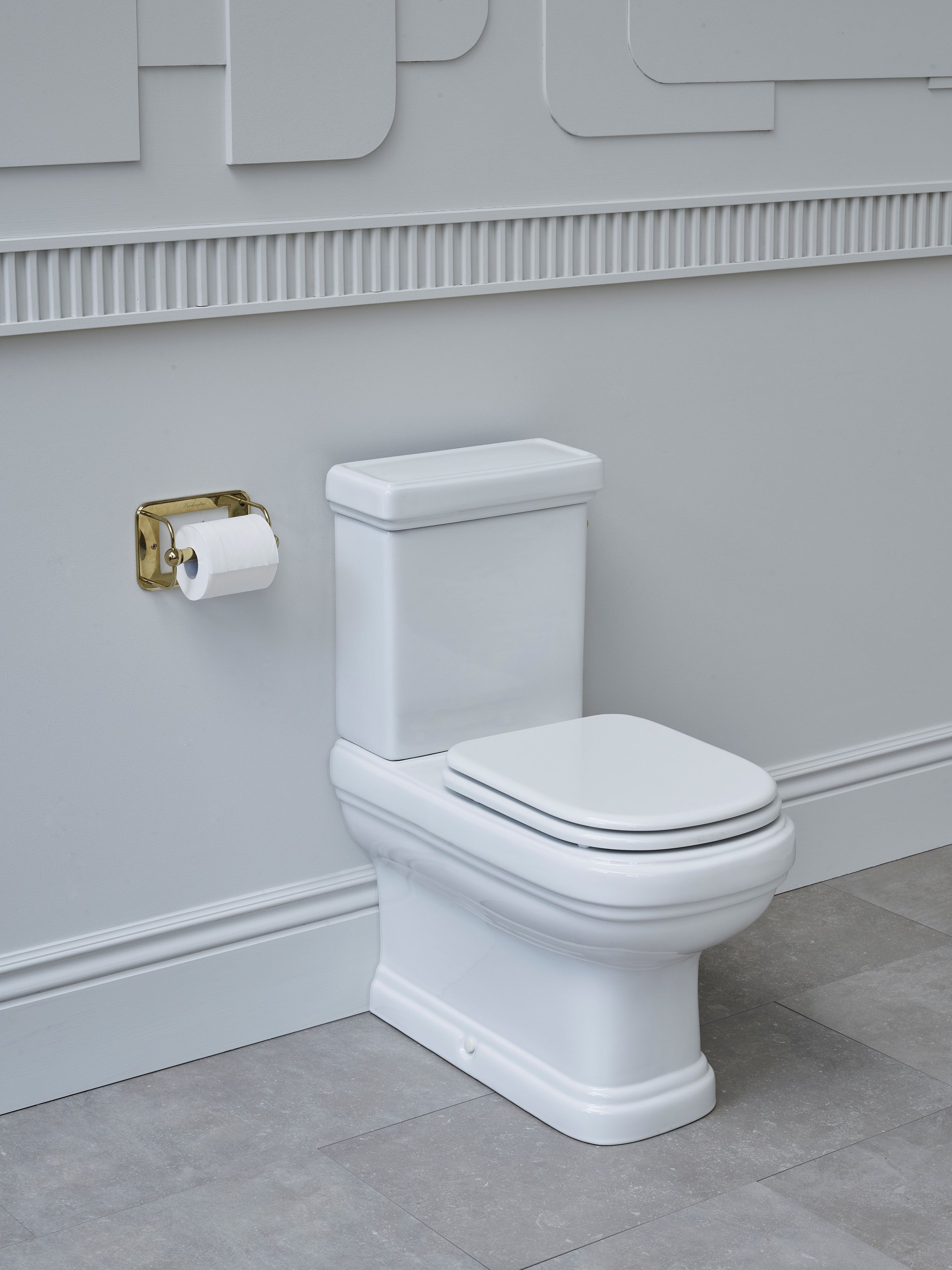 RIVIERA | Toilet with external cistern Close-coupled Pan and Cistern By ...