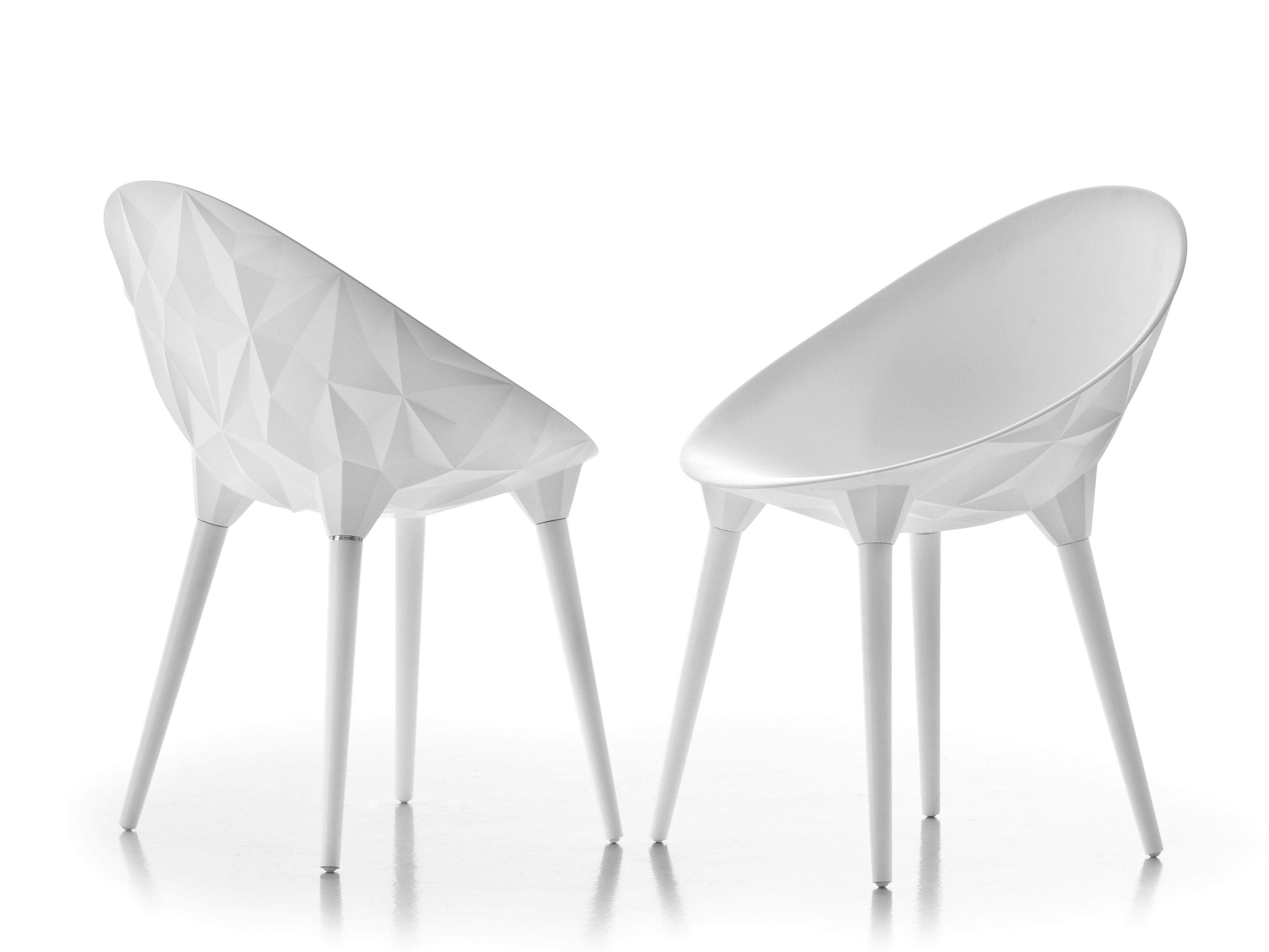 Polyurethane chair ROCK CHAIR By Moroso