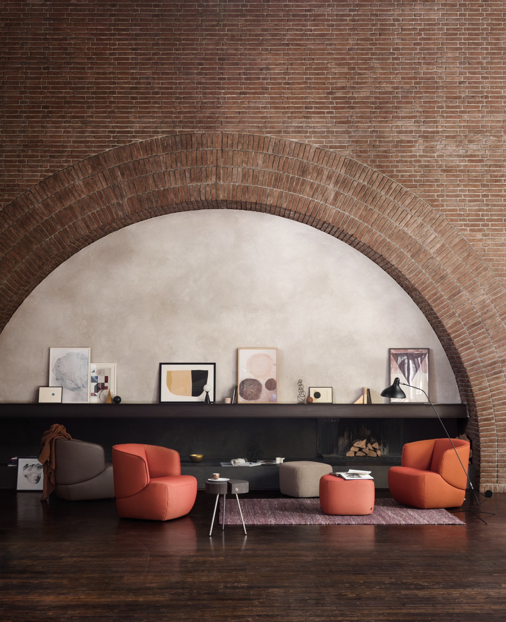 ROLF BENZ 384 | Fabric easy chair By Rolf Benz design Sebastian Labs