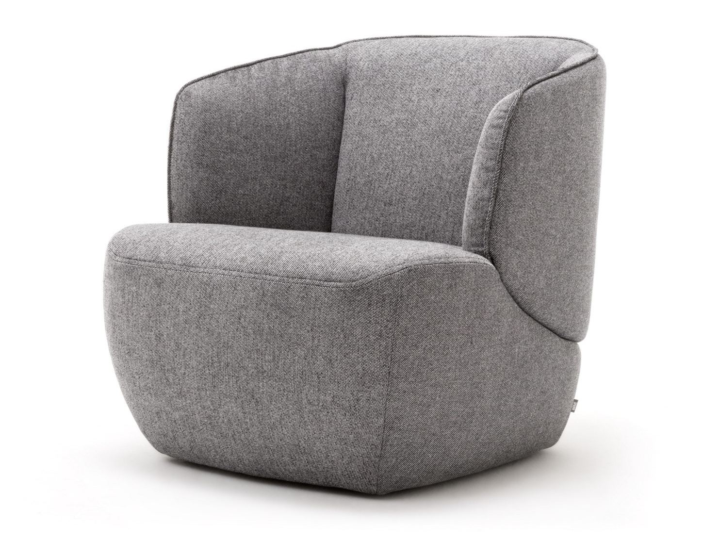 ROLF BENZ 384 | Fabric easy chair By Rolf Benz design Sebastian Labs