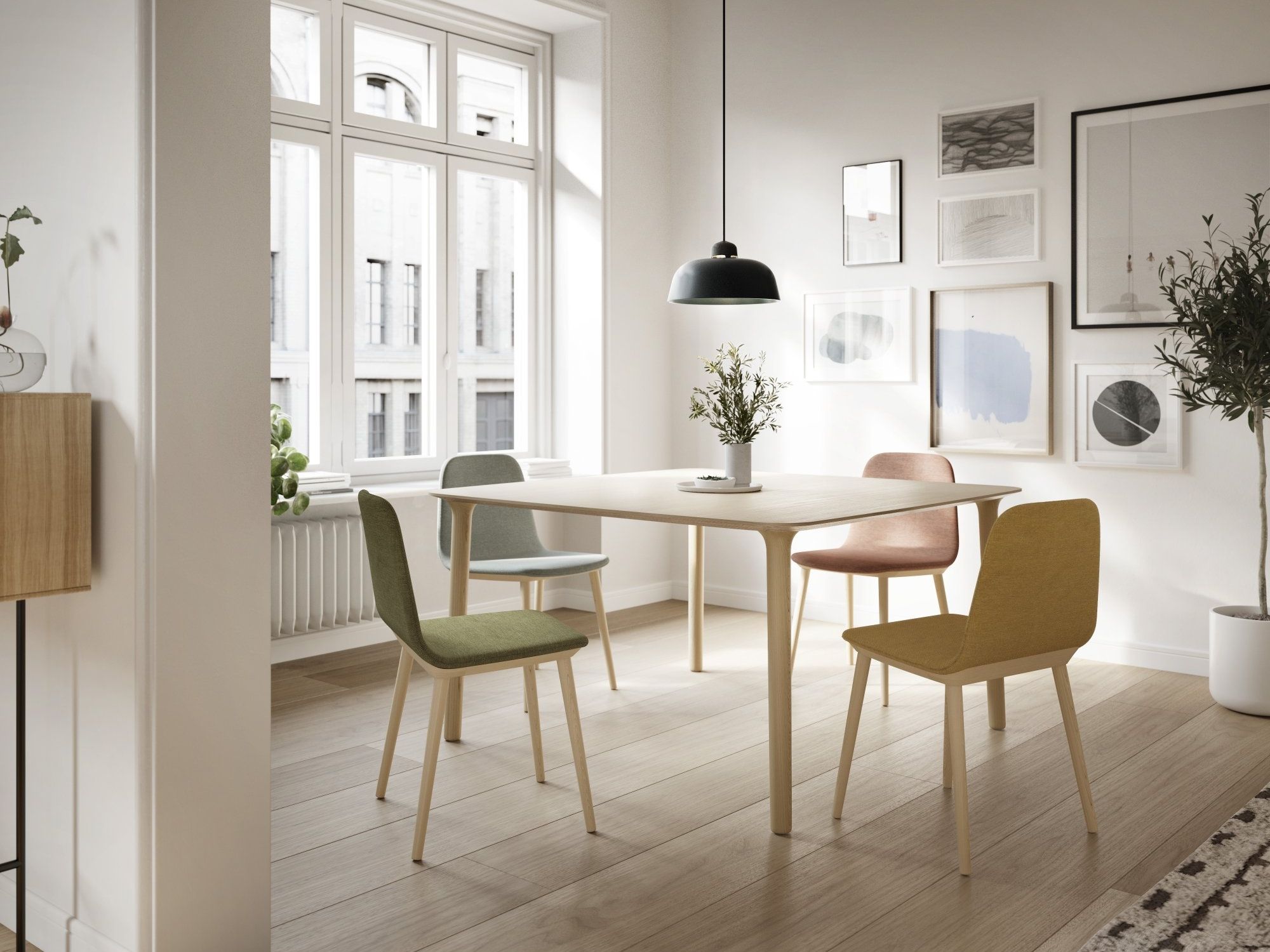 ROLL | Square table Roll Collection By TREKU